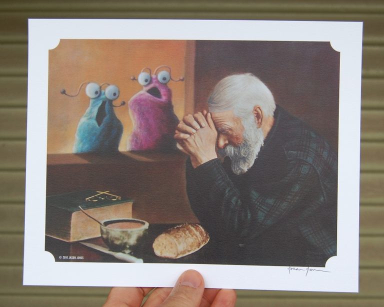 Extra Terrestrials 8X10 | Artist Jason Jones