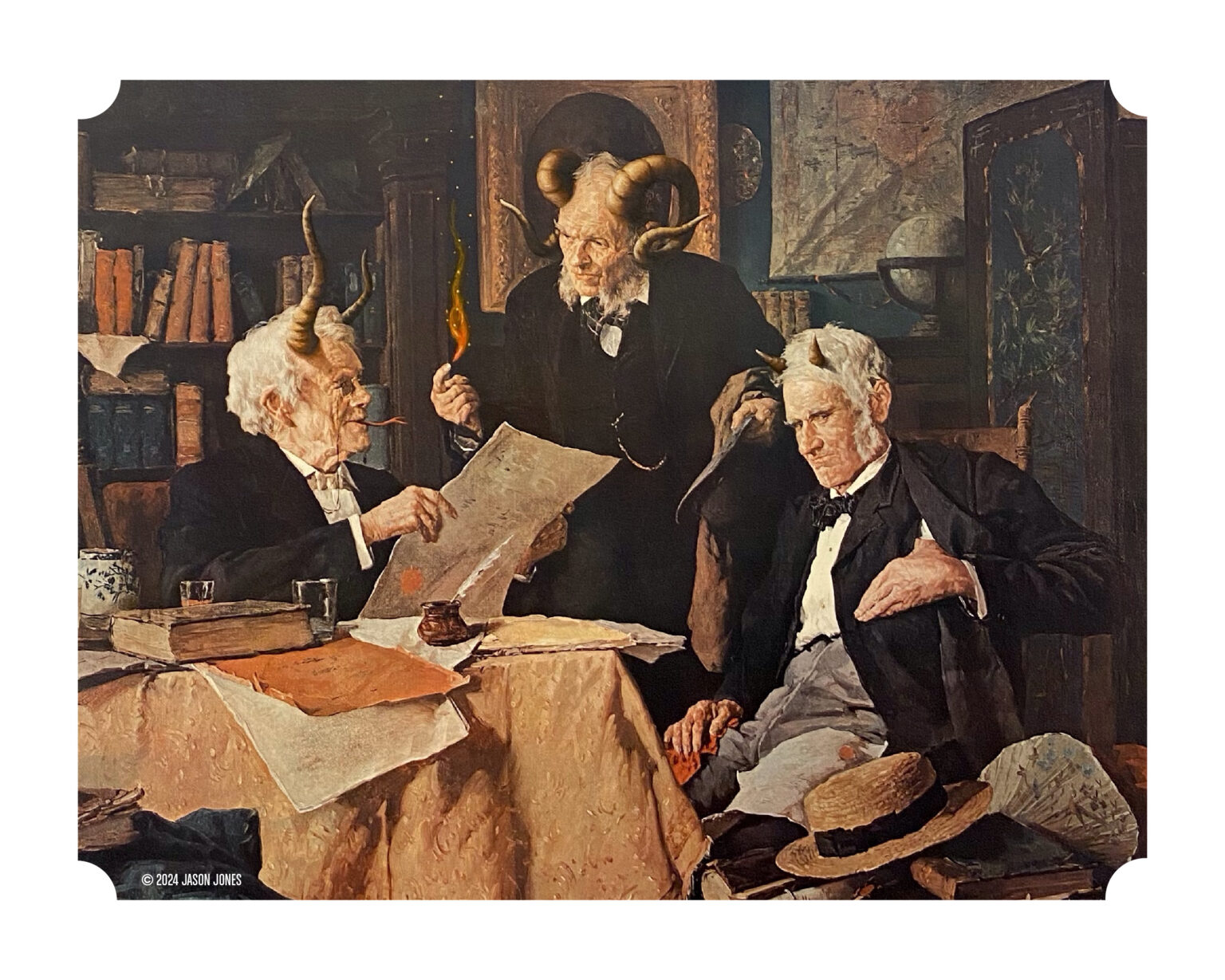 Old Devils 8×10 | Artist Jason Jones